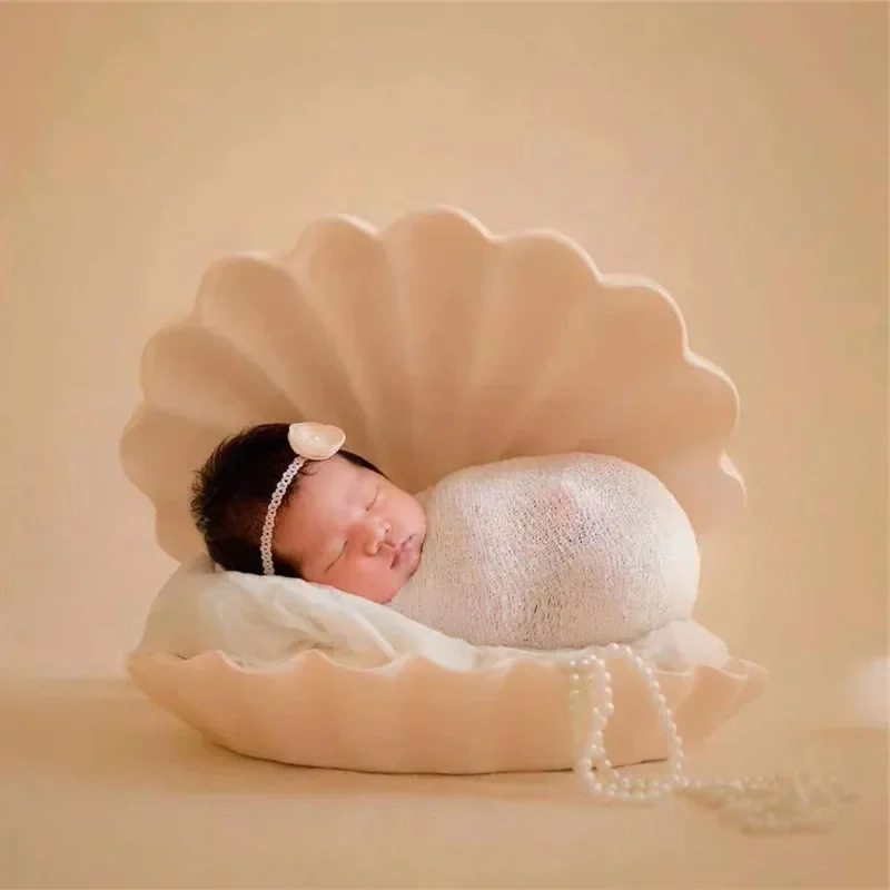 Newborn-Photography-Props-Iron-Shell-Props-Baby-Studio-Shell-Props-Set ...