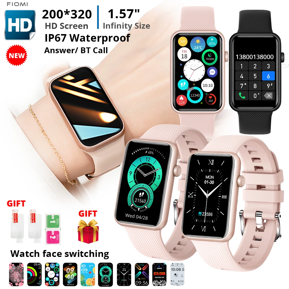 FIOMI-HT5-Smart-Watch-Women-New-HD-BT-call-Smart-Bracelet-vertical-Men ...