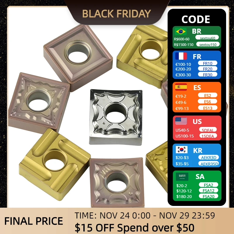 10pcs SNMG120404 SNMG120408 Carbide Insert for MSDNN MSSNR External ...