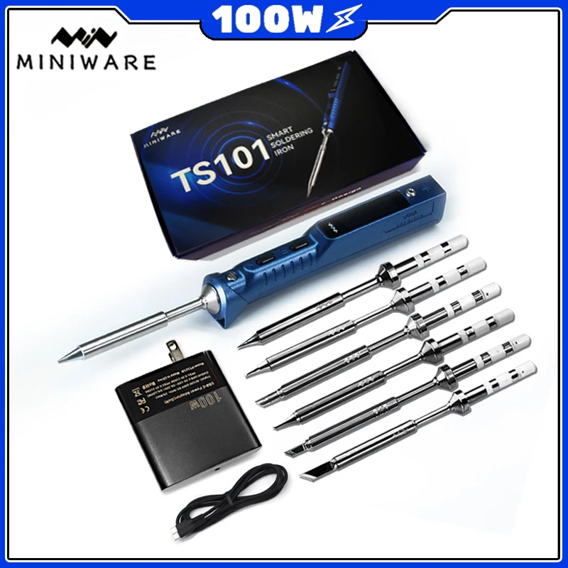 Soldador-Original-TS101-estaci-n-de-soldadura-Digital-inteligente-port ...