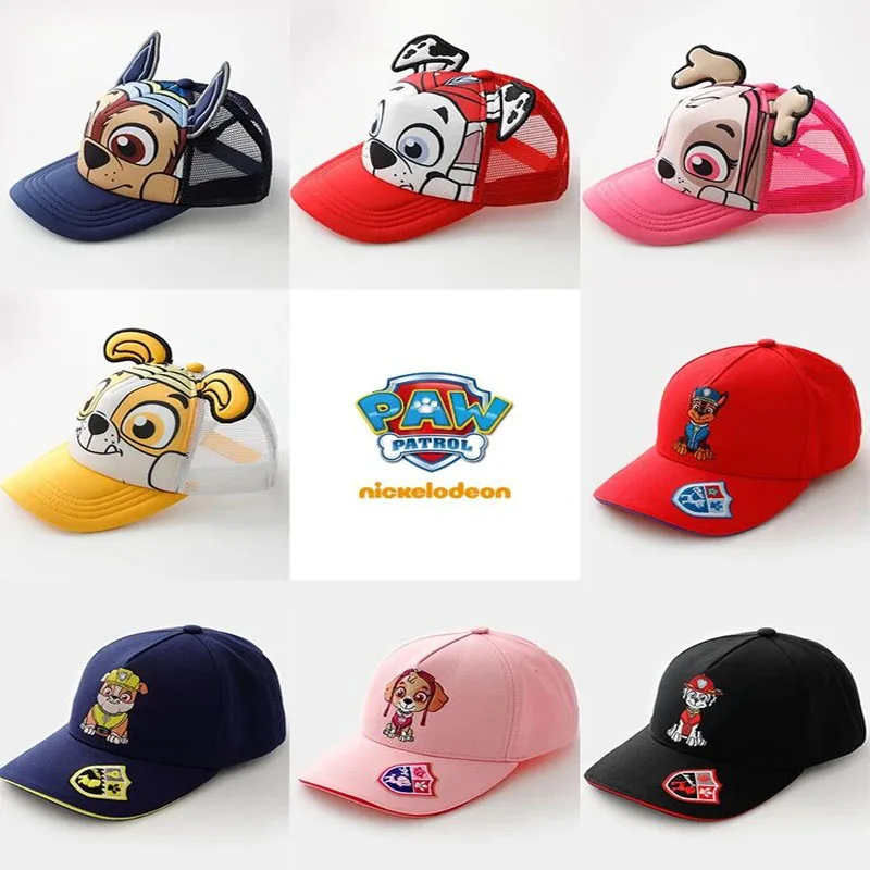 2PCS-SET-Original-Paw-Patrol-Kids-Baseball-Cap-Sun-hat-Peak-Cap-Cartoon ...