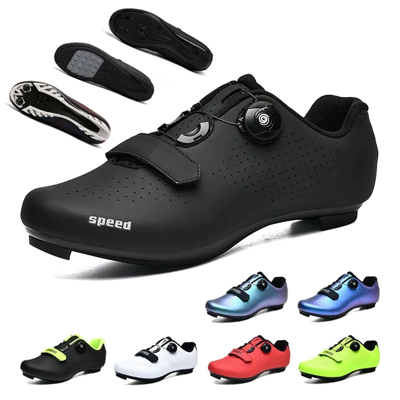 Men-s-Cycling-Sneakers-Mountain-Bike-Shoes-Self-locking-Non-slip ...