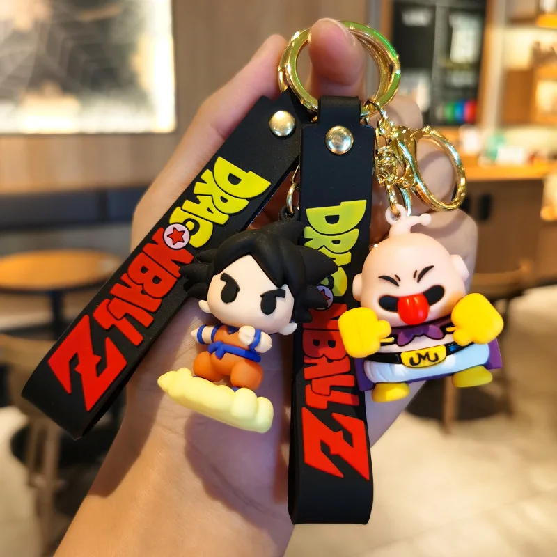 New-Anime-Dragon-Ball-Key-Chain-Z-Super-Saiyan-Son-Goku-Bulma-Broly ...