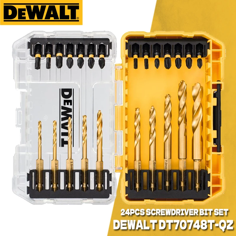 DEWALT-Juego-de-brocas-de-Metal-DT70748-24-piezas-destornillador ...