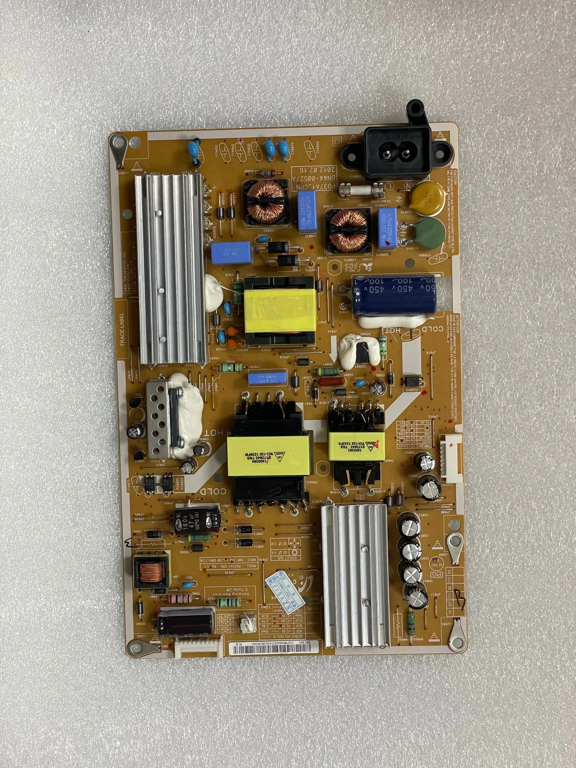 New power supply board BN44-00527A PD37A1_CPN