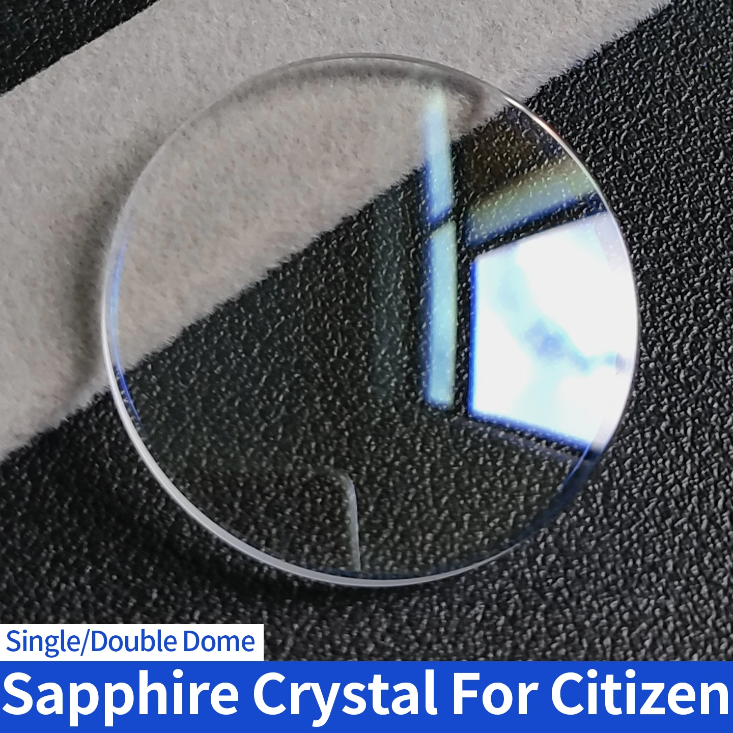 Sapphire Glass For Citizen Crystal Single Double Dome 29.7x1.2 37.3x1 ...
