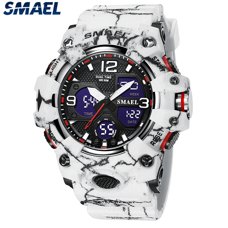 SMAEL-Brand-Men-Sports-Watches-Dual-Display-Analog-Digital-LED ...
