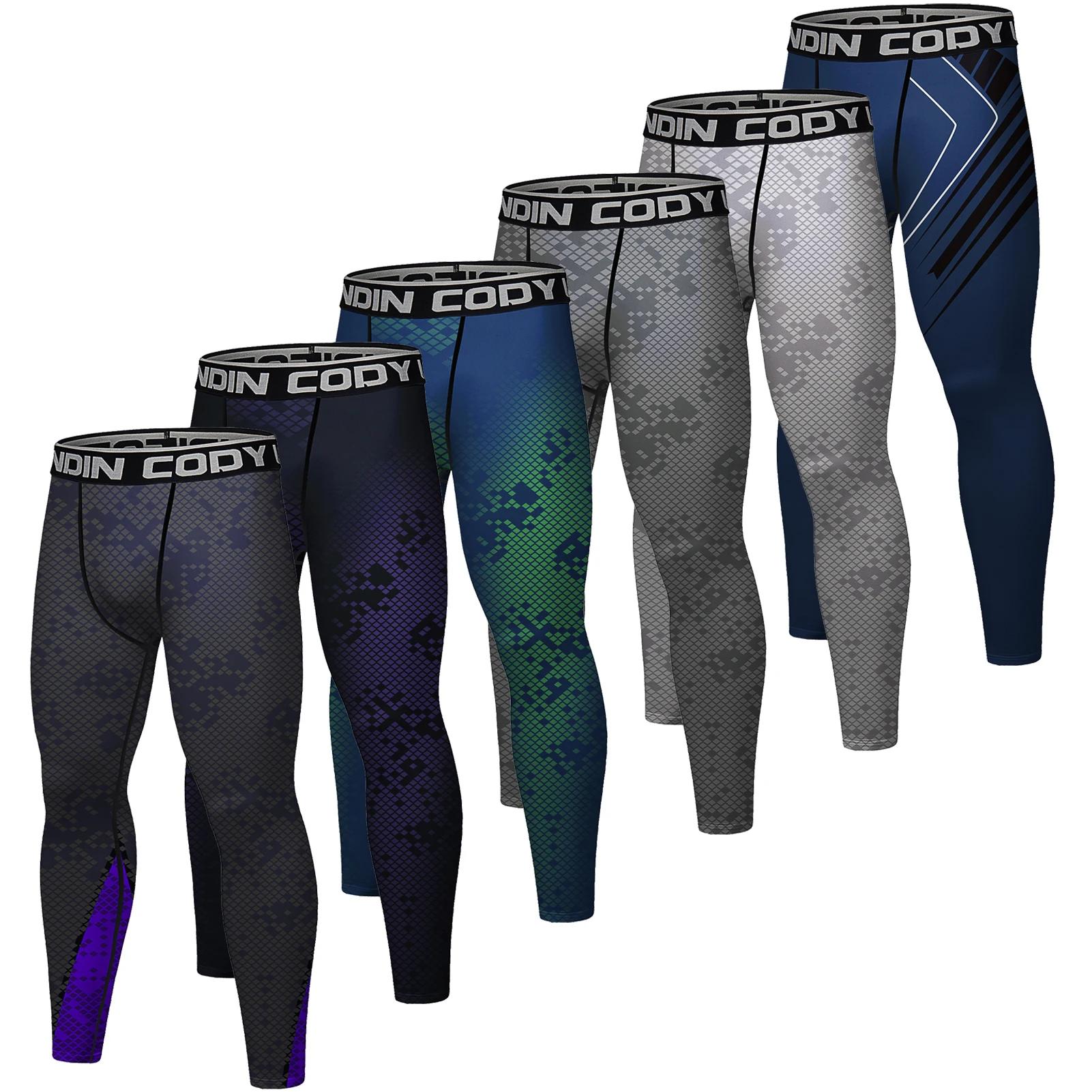 Cody Lundin Sports Men’s BJJ Spats Leggings Tights Jiu Jitsu MMA no Gi ...