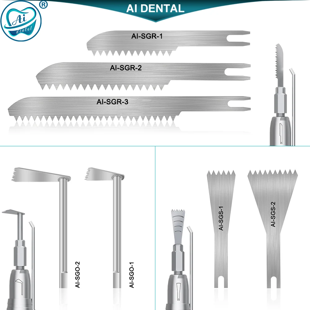 Dental Accessories Micro Saw Handpiece Saw Blades Bone Cutting Material ...