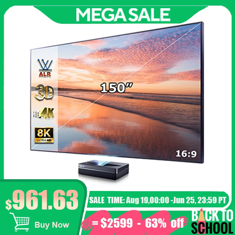 Yovanxer-ALR-UST-150-Inch-Projector-Screen-With-Fixed-Frame-Ultra-Short ...