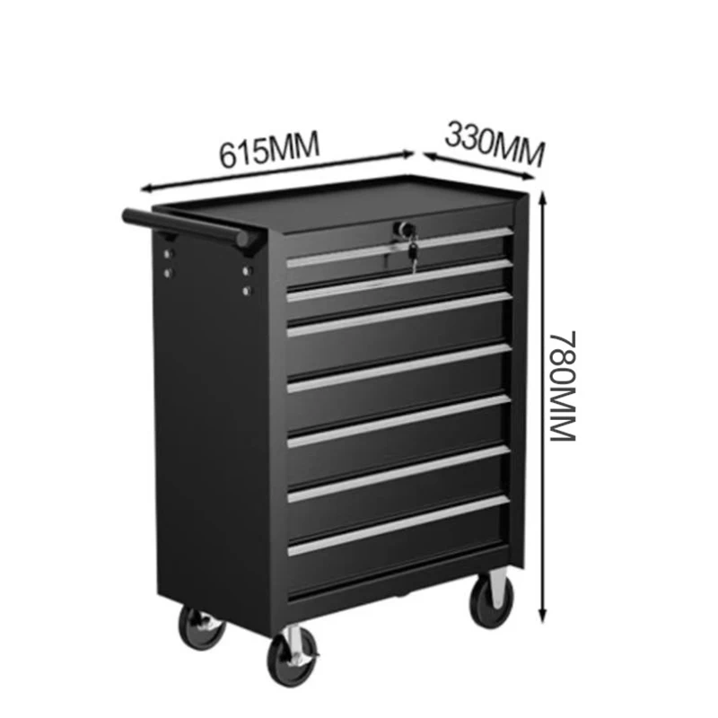 7-Drawers-Multifunctional-Auto-Repair-Tool-Car-Mobile-Tool-Cabinet ...