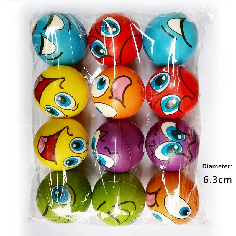 12pcs-antistress-Ball-Relief-Meme-Emoji-Pinch-Kids-Cartoon-antistress ...