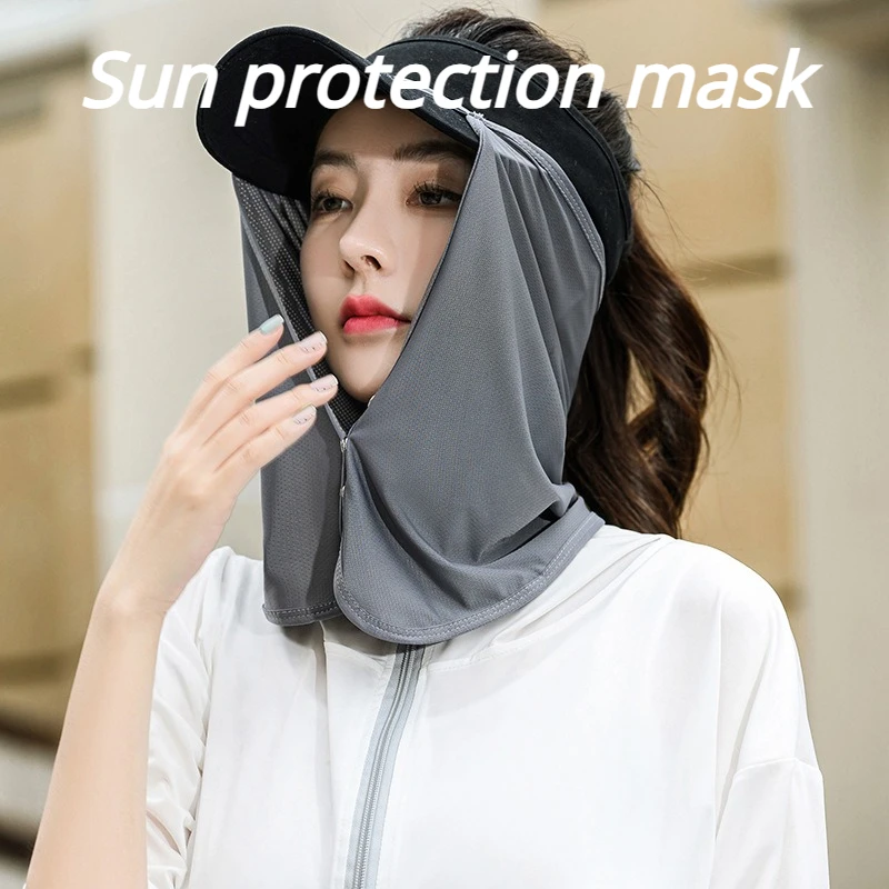 Spring-and-Summer-Sun-Protection-Hat-Curtain-Female-Outdoor-Climbing ...
