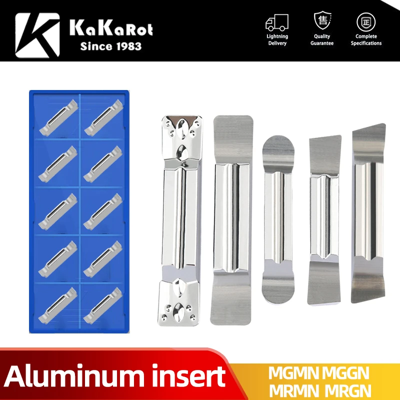 Aluminum Turning Inserts | Inserts Aluminum Lathe | Lathe Grooving Tools | Kakarot Tools ...