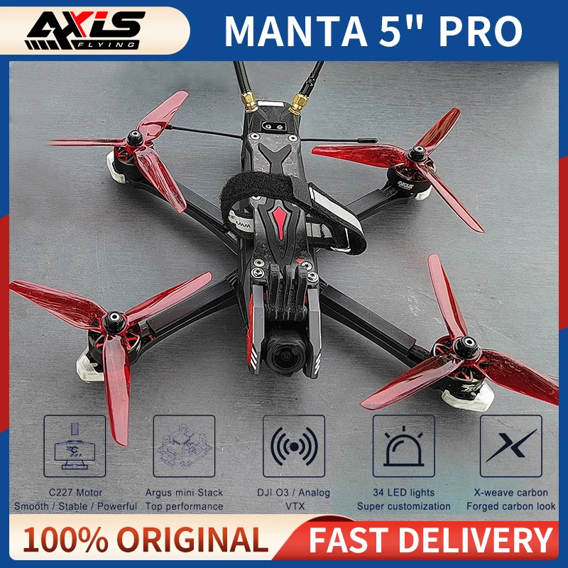 AXISFLYING-Manta-5-PRO-FPV-Drone-PNP-ELRS-2-4G-TBS-Receiver-DC-Frame ...