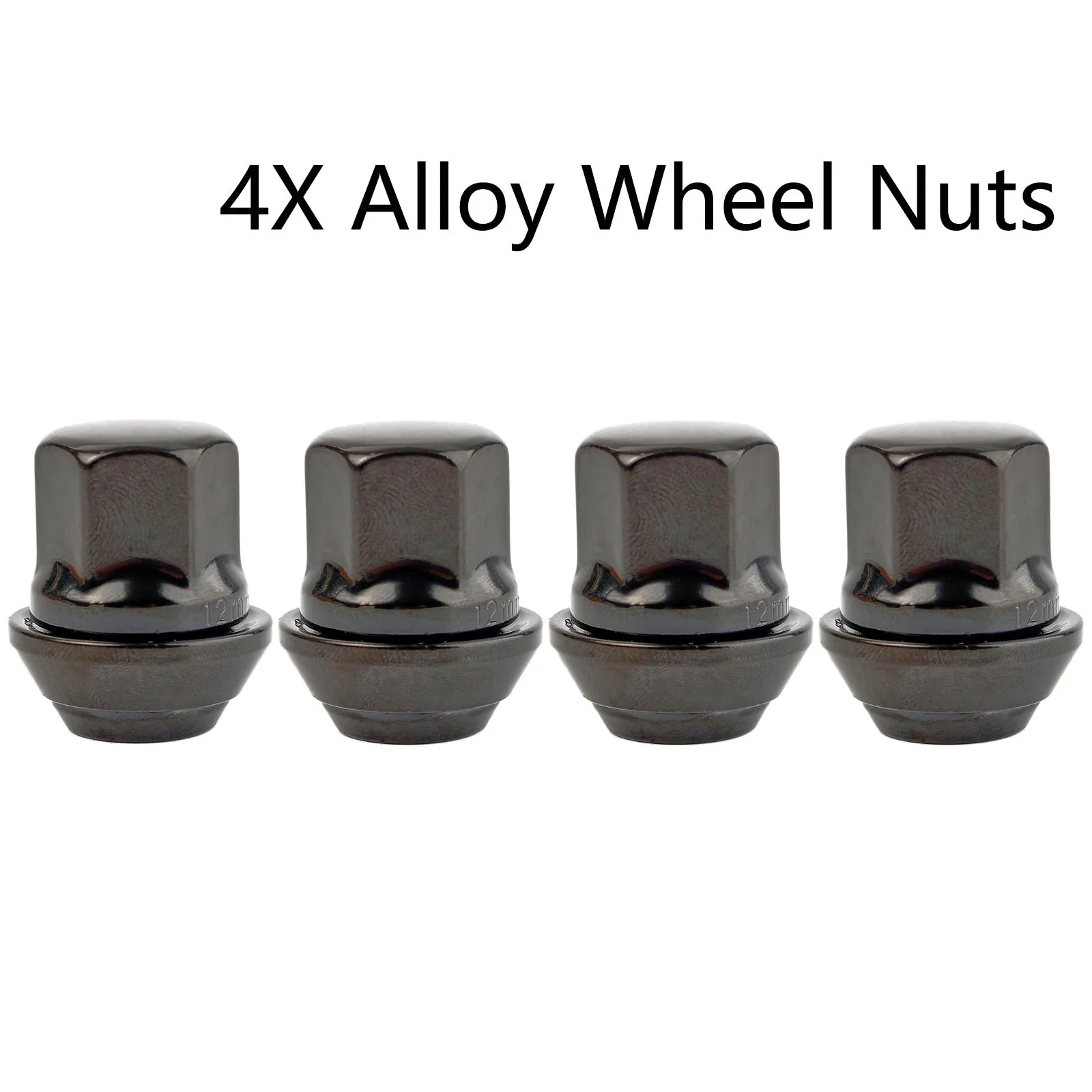 4pcs-Car-Alloy-Wheel-Nuts-M12X1-5-19mm-Hex-For-Ford-B-Max-Fiesta-Focus ...