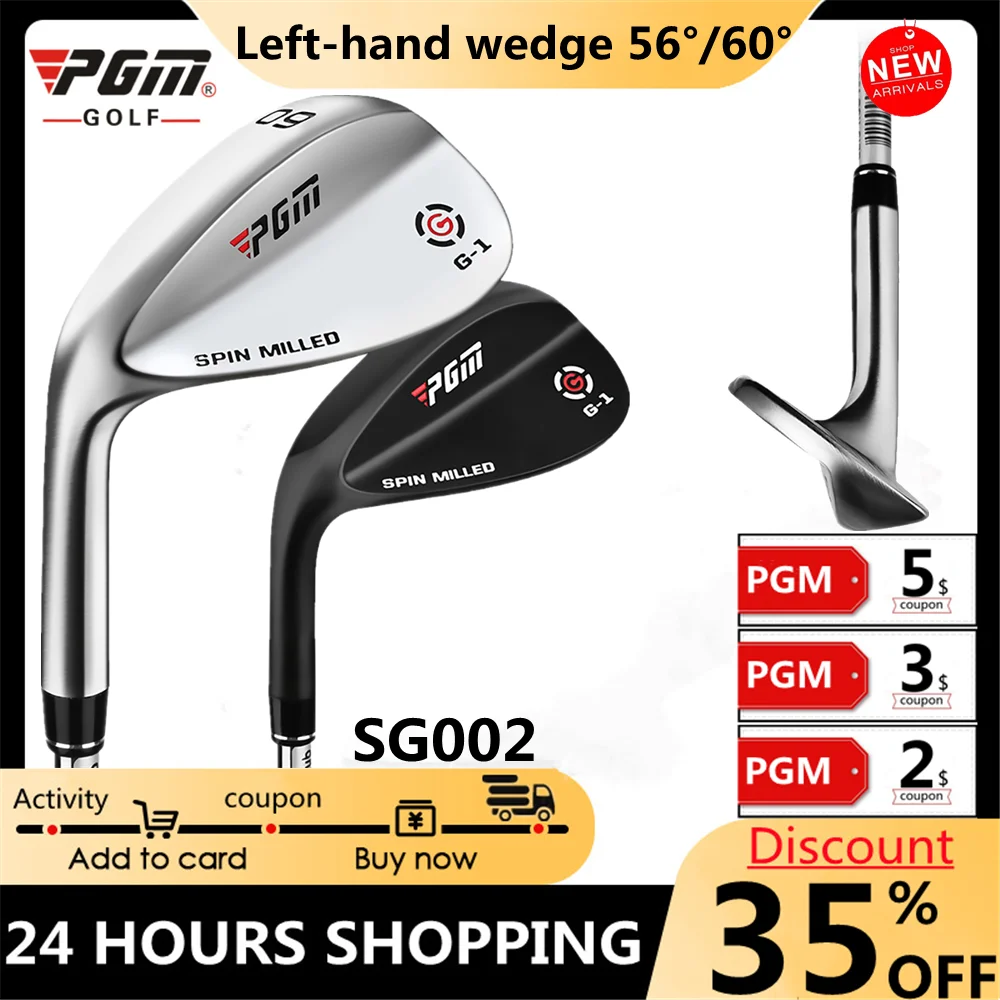 PGM 골프 클럽 샌드 웨지 클럽 커팅 로드 Sg002, Cnc 페이스 그루브 남녀 왼손로드 모래로드 쉬운 거리 제어| | - AliExpress