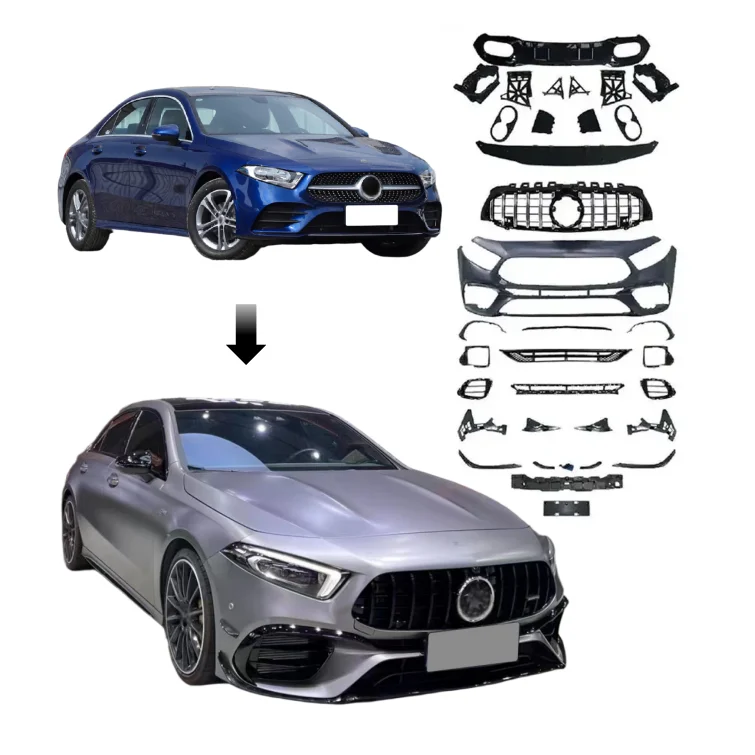Modification Car Modified Body Kit for Mercedes Benz a Class W177 2019 ...