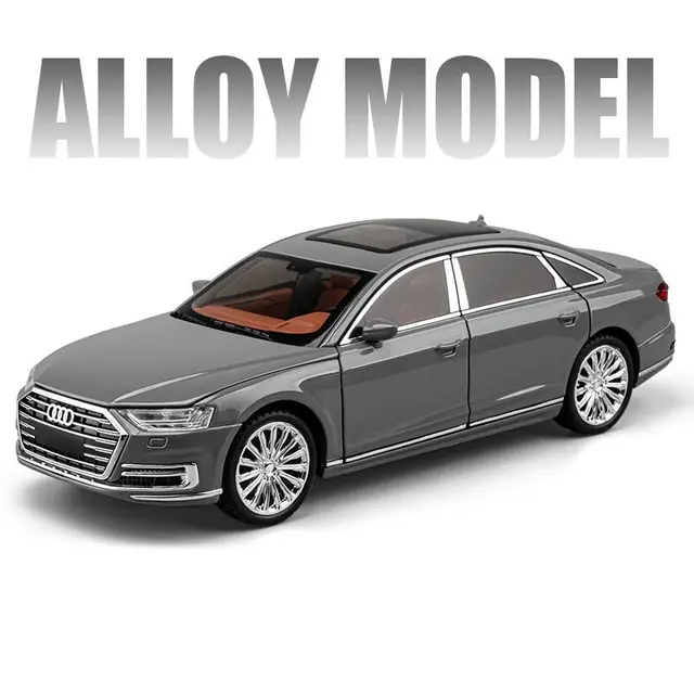 New 1:24 AUDI A8 Alloy Car Model Diecast Metal Toy Vehicles Car Model ...