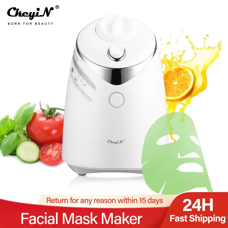 CkeyiN Electric Facial Mask Maker Machine Collagen Fruit Vegetable DIY ...