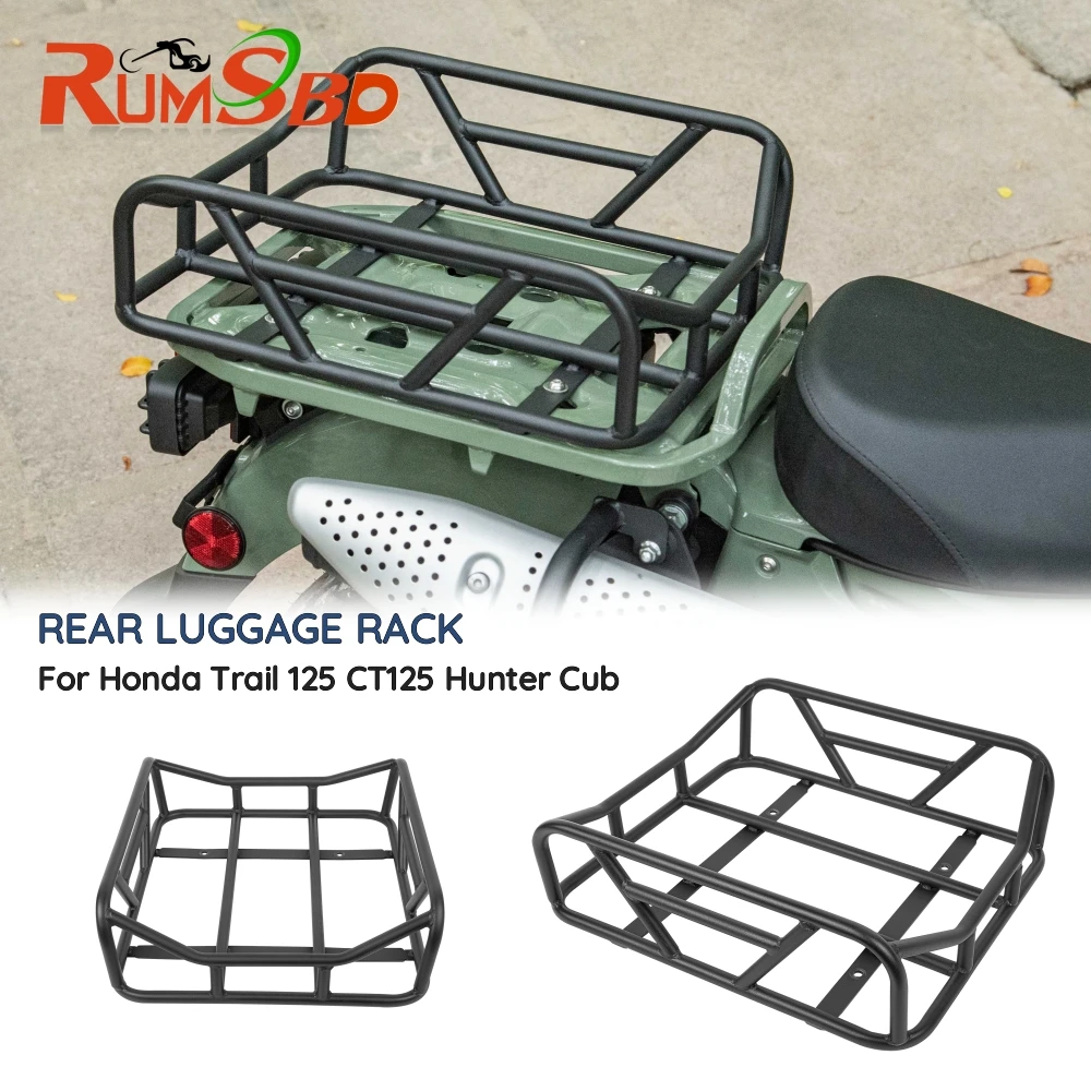 CT125-Trail125-Motorcycle-Rear-Luggage-Rack-Bracket-Holder-Cargo ...
