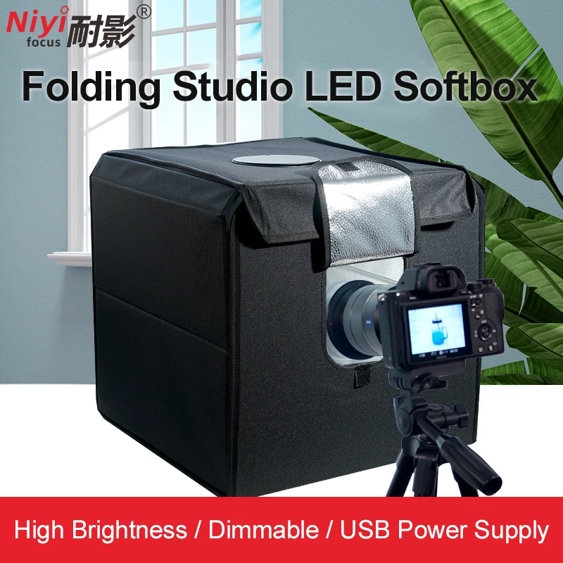 NIYI-LED-Photography-Studio-Foldable-Shooting-Tent-Box-Kit-Photo-Light ...