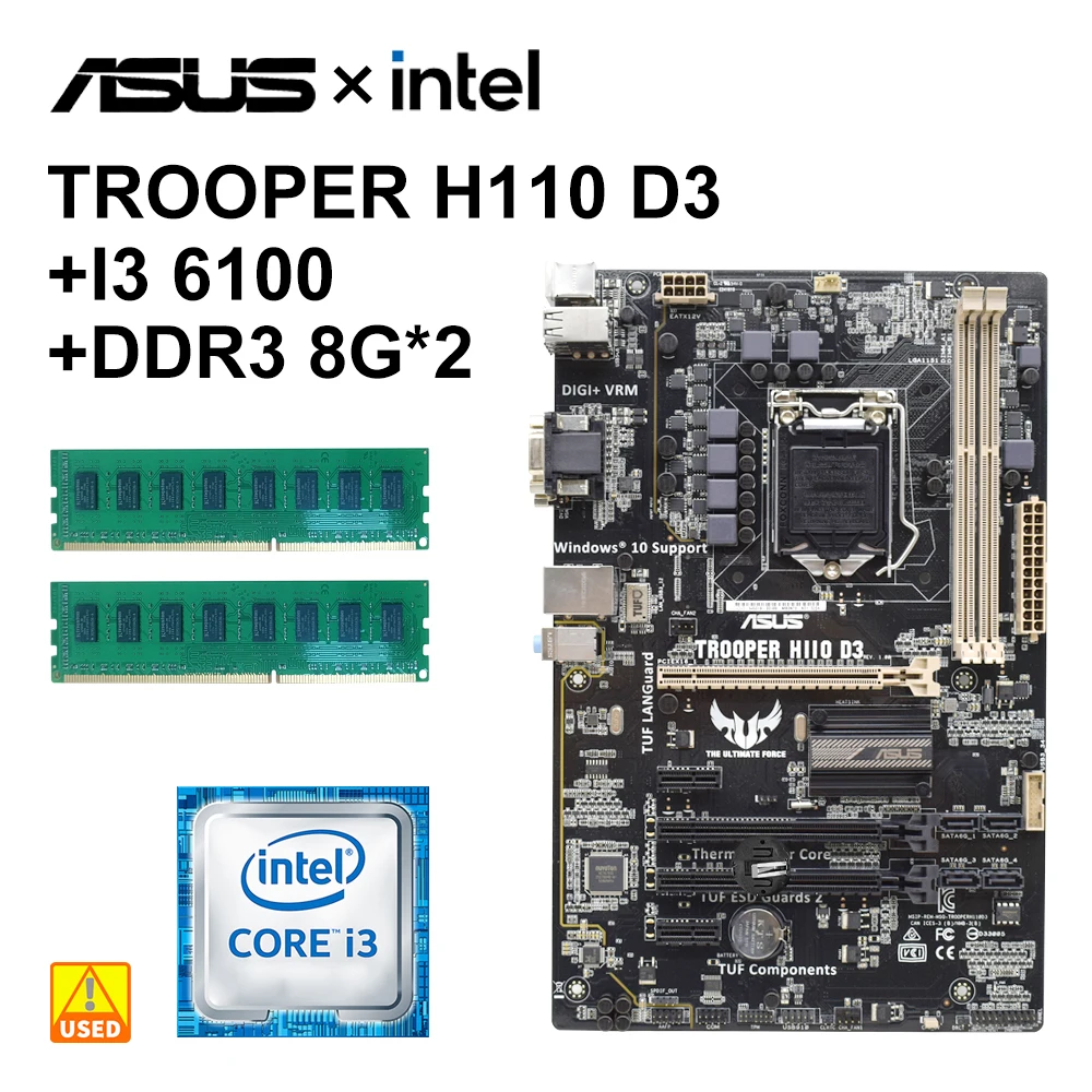 Kit-de-placa-base-1151-Asus-TROOPER-H110-D3-con-cpu-i3-6100-DDR3-8G-2.jpg