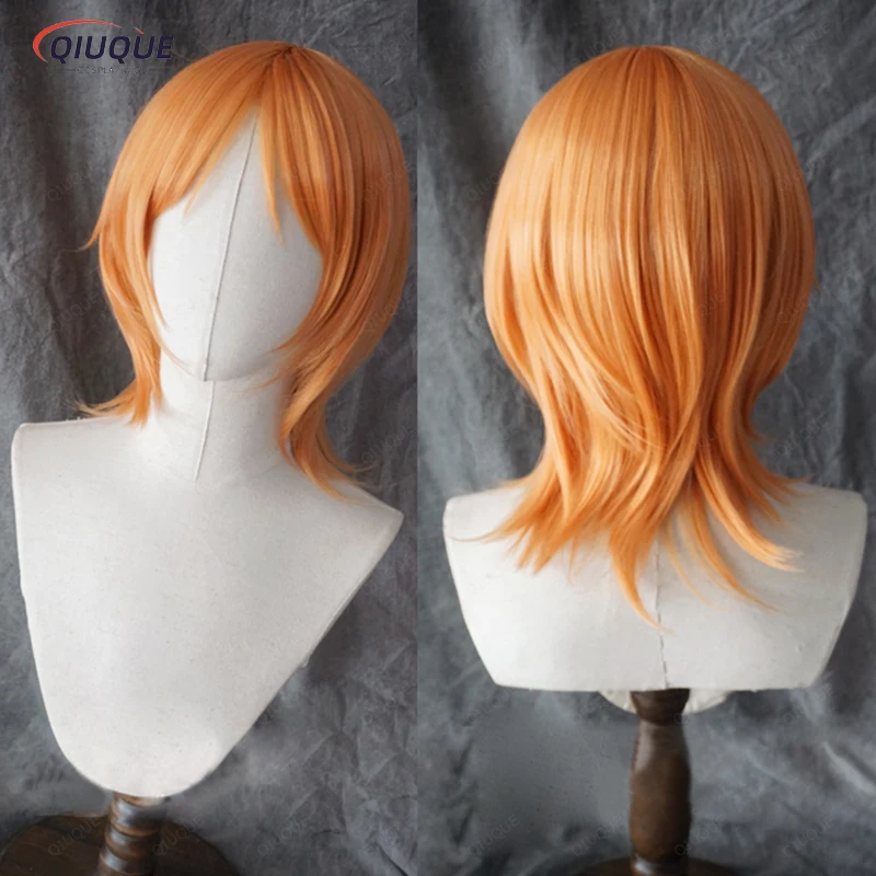 Alta qualidade anime uma peça nami cosplay peruca feminina meninas ...