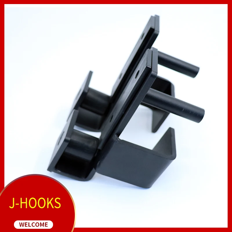 Equipped-with-roller-j-hook-barbell-bar-hook-deep-squat-rack-hook ...