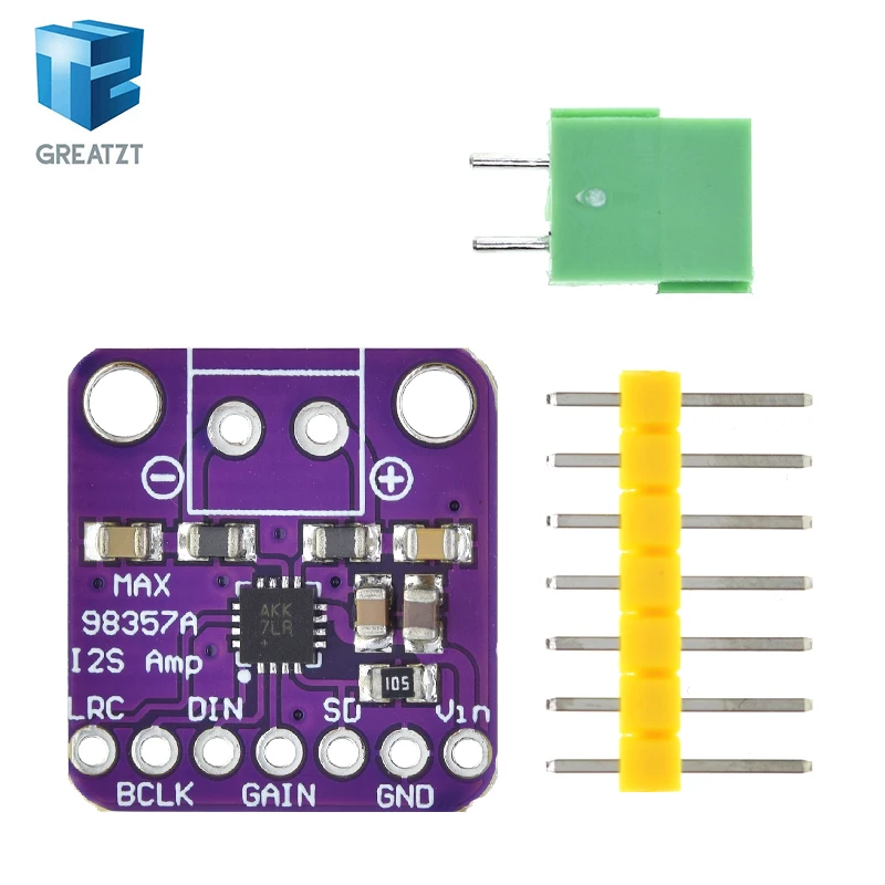 GREATZT-Max98357-I2S-3W-Class-D-Amplifier-Breakout-Interface-Dac ...
