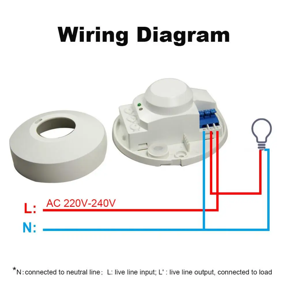 Radar Microwave Sensor Light Control Switch Microwave, 55% OFF
