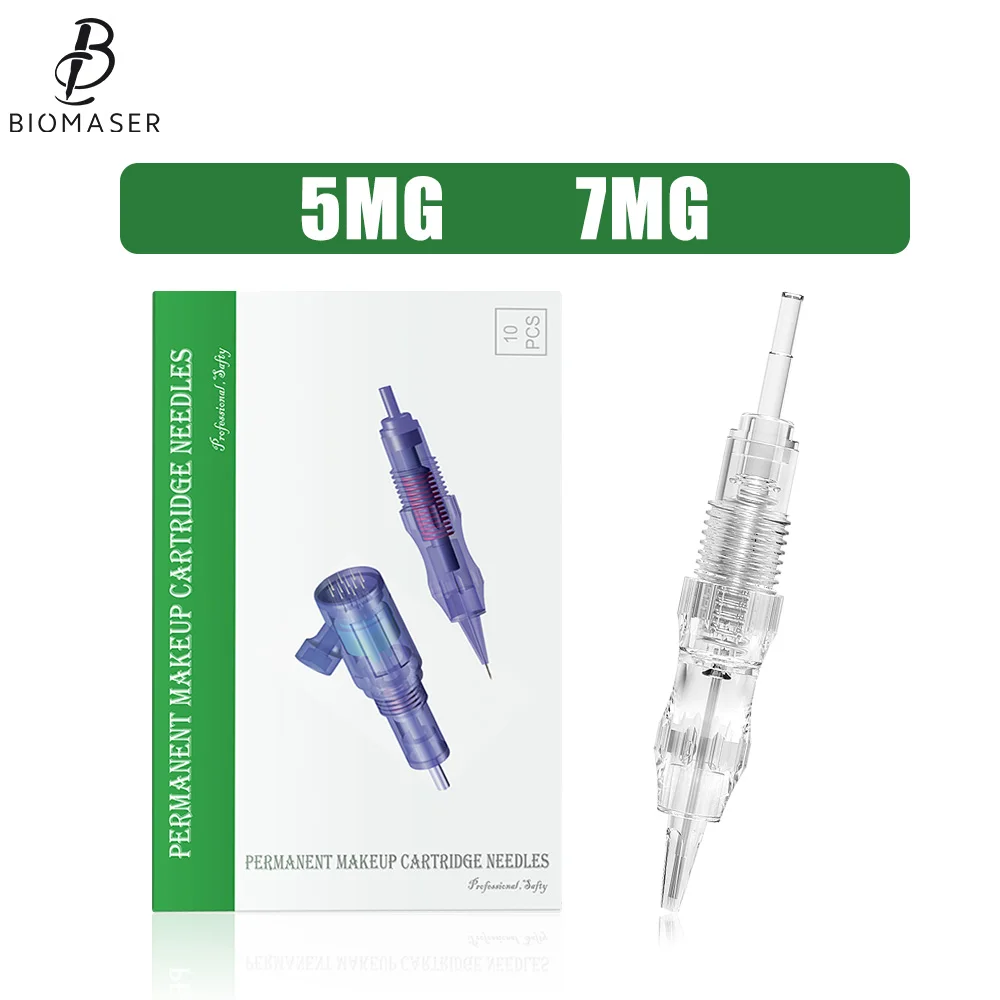 Biomaser-Permanent-makeup-needles-5MG-7MG-Slope-Microblading-Tattoo ...