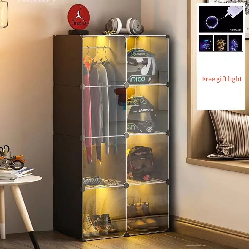 Minimalist-Transparent-Plastic-Helmet-Storage-Rack-Motorcycle-Hat ...