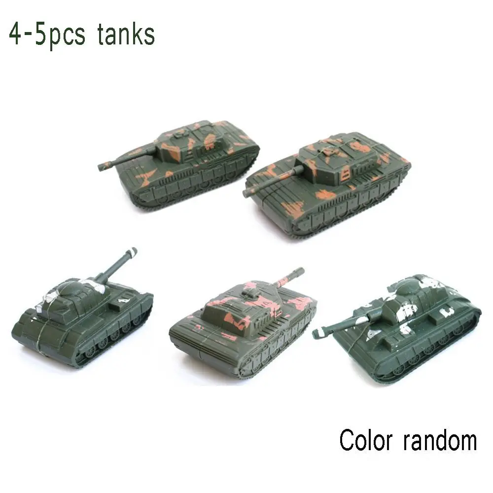 Tanques de torreta de regalo para niño, 12 poses, figuras de soldados ...
