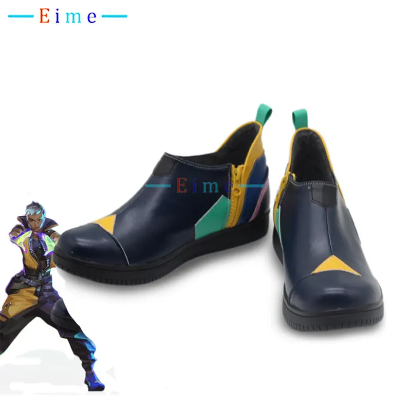VALORANT Waylay Cosplay Shoes PU Leather Shoes Cosplay Props Halloween ...