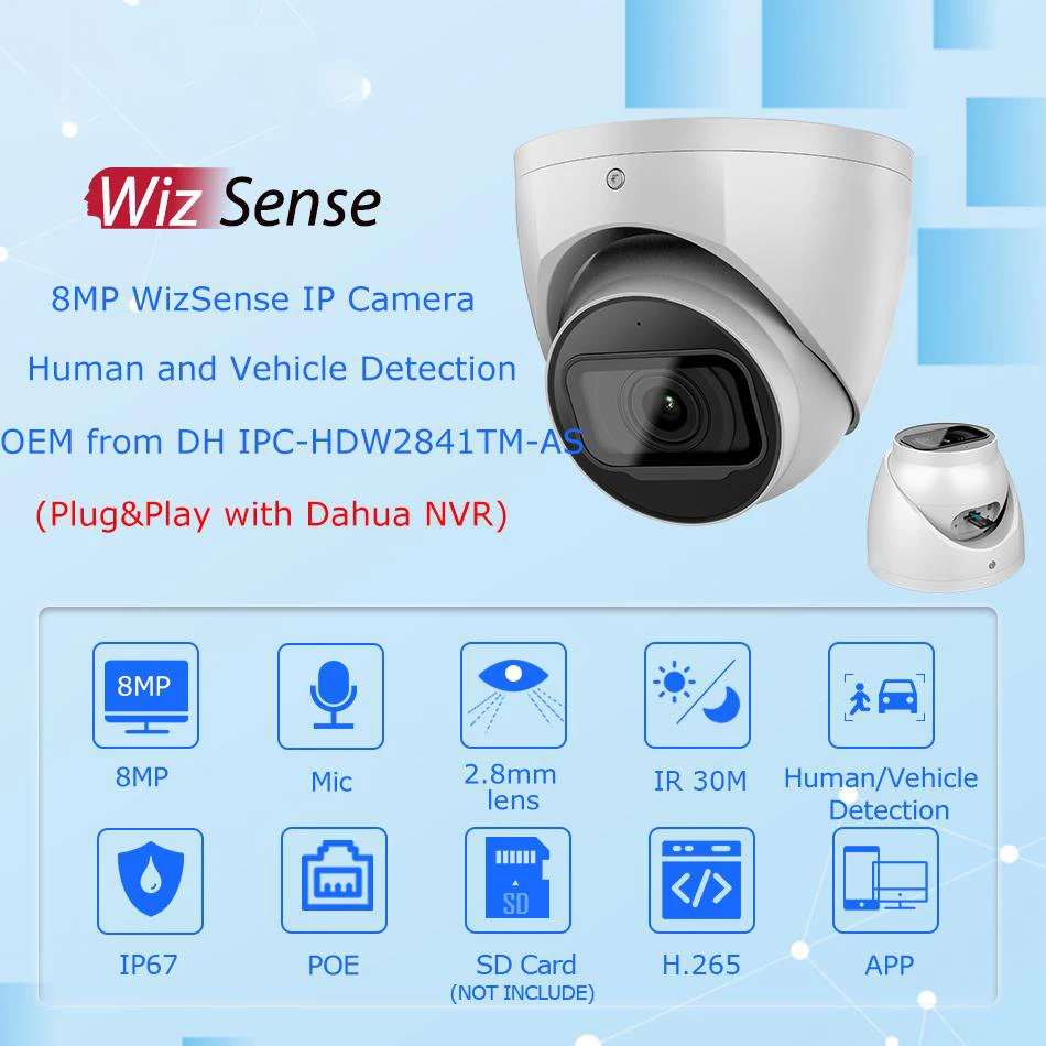 OEM-Dahua-8MP-Starlight-IP-Camera-replace-IPC-HDW2841TM-AS-Wizsense ...