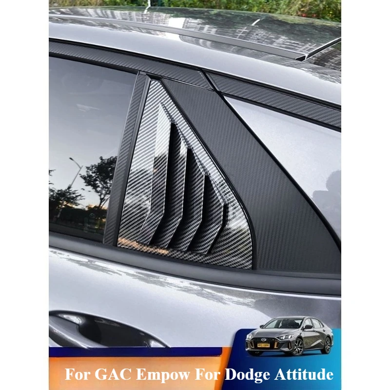 Fit For GAC Empow For Dodge Attitude 2024 2025 Rear Window Side Vent ...