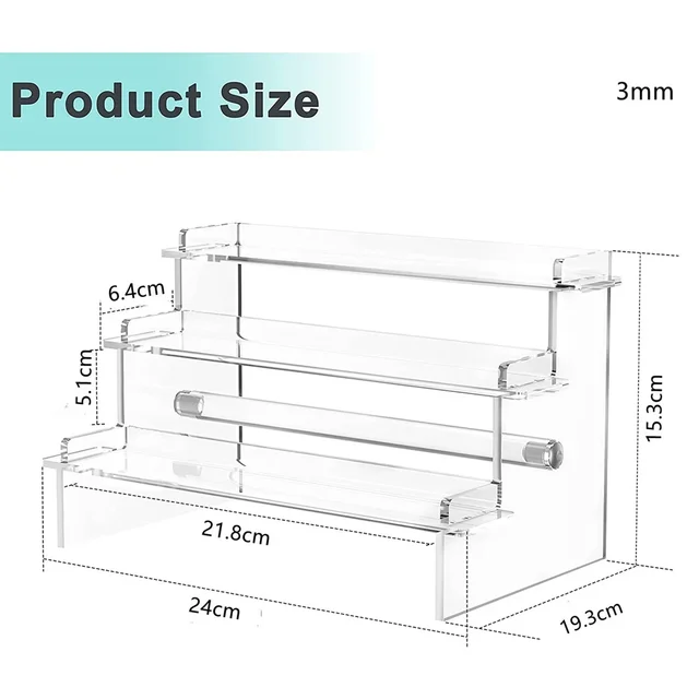 Acrylic Transparent Ladder Hand-Made Model Adjustable Computer Monitor ...