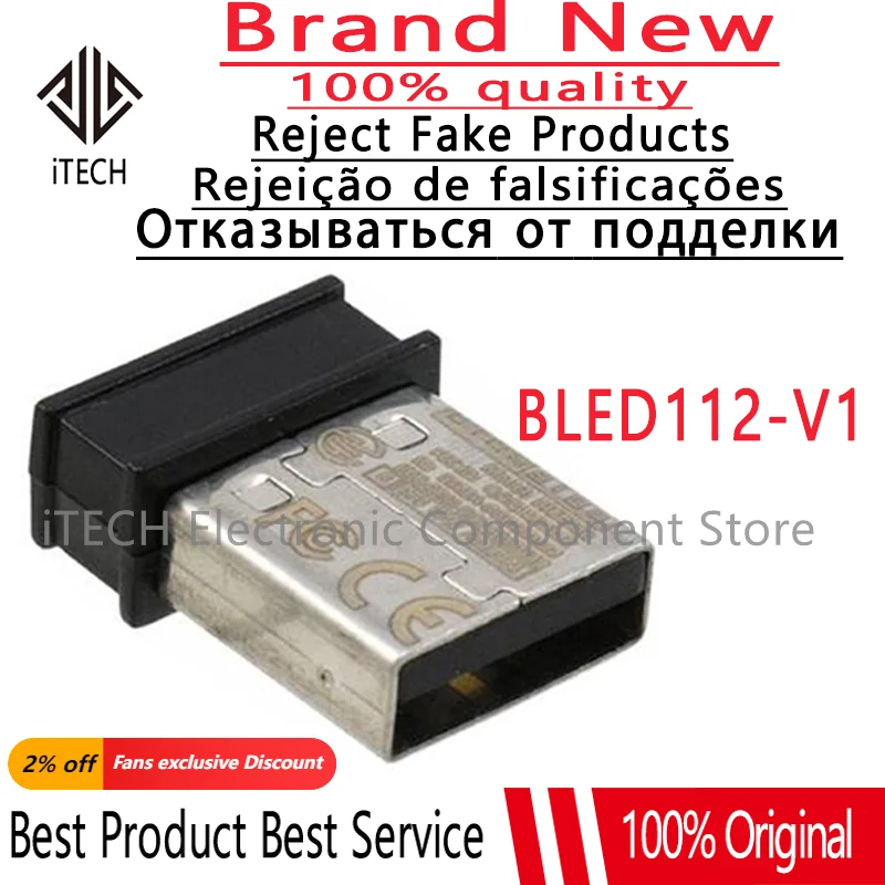 1pcs//LOT BLED112-V1 BLED112 802.15.1 Module Bluegiga BLED11 100% New ...