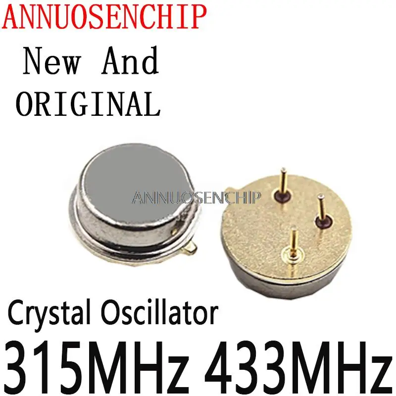10PCS-Resonator-Crystal-Oscillator-R315A-R433A-Quartz-Through-Holes ...