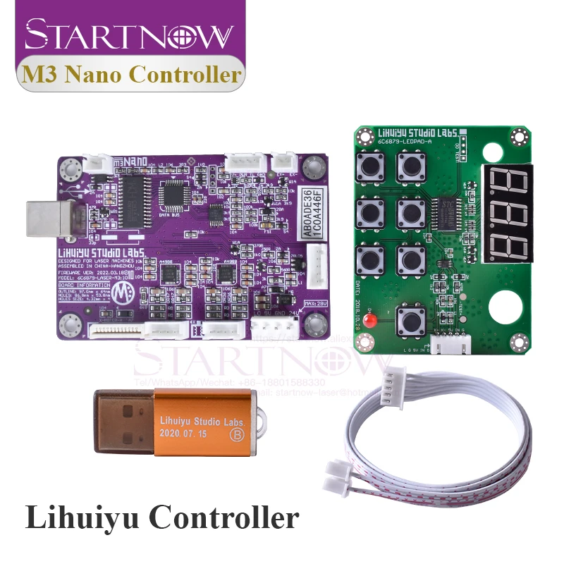 Startnow M2 Nano Laser Controller Lihuiyu Main Board Control Panel ...