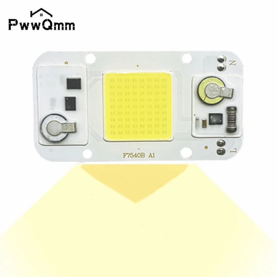 LED-220V-COB-Chip-Bulbs-AC-110V-Integrated-Smart-IC-Driver-Cool-White ...