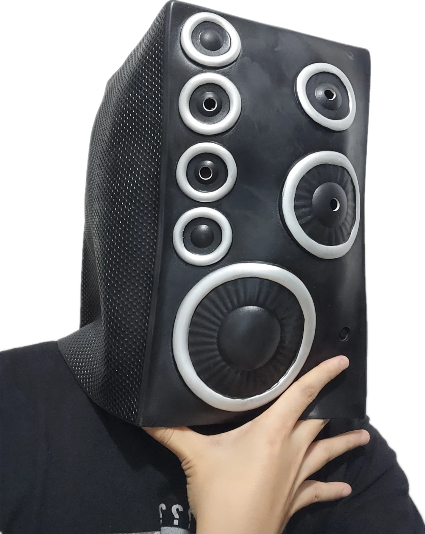 Skibidi Toilet Speaker Man Mask TV Man Head Helmet Halloween Cosplay ...