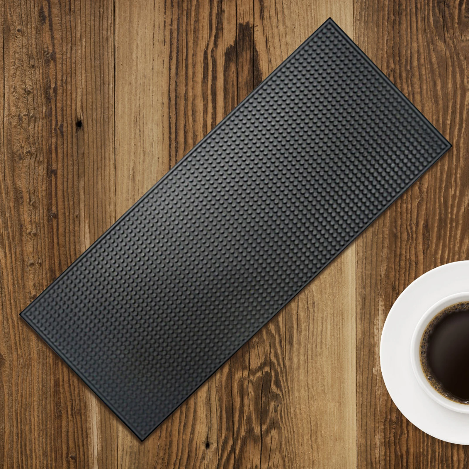 Bar Mat Coffee Maker Countertop Spill Mats Anti-slip Rubber Bar Service ...