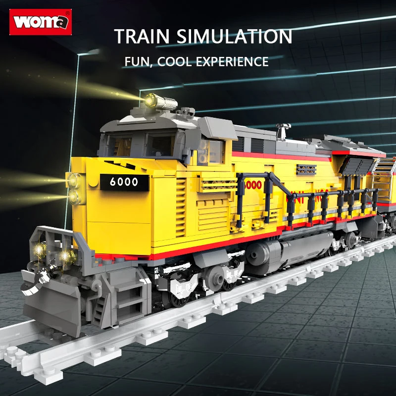 Woma-Brand-Building-Blocks-Kids-Toys-MOC-Remote-Control-Trains-Model ...