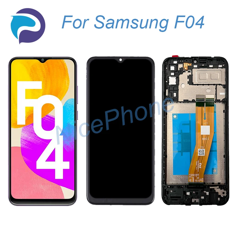 for Samsung F04 LCD Screen + Touch Digitizer Display 1600*720 SM-E045F ...