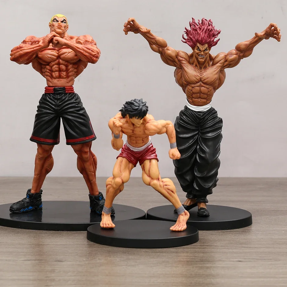 Grappler-Baki-Yujiro-Jack-Baki-Hanma-Kaoru-Hanayama-figura-de-colecci-n ...