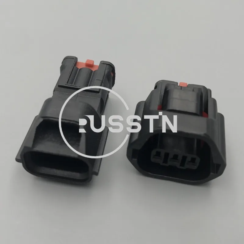 1 Set 3 Pin Wheel Speed Sensor Connector Starter EVO Mivec Camshaft ...