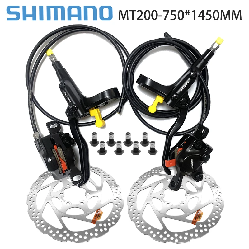 SHIMANO-MT200-Disc-Brake-Kit-For-Internal-Wiring-Mountain-Bike-Before ...