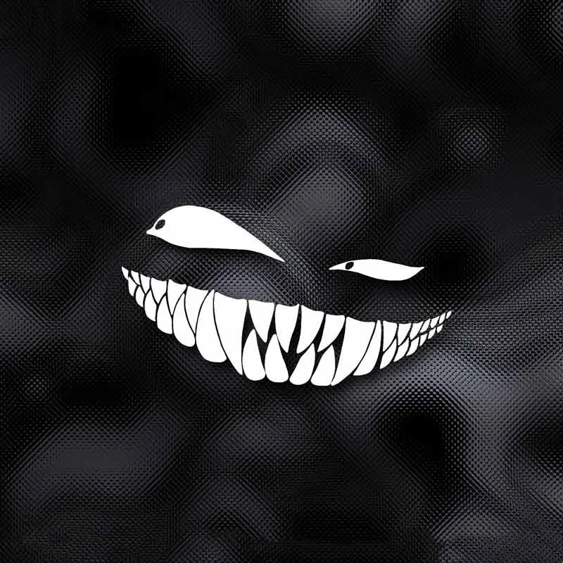 Funny Evil Eye Wide Smile